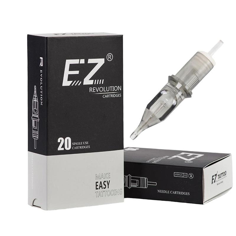 Caja Cartuchos Agujas Tattoo Línea Ez Revolution (x20un) 1209RL
